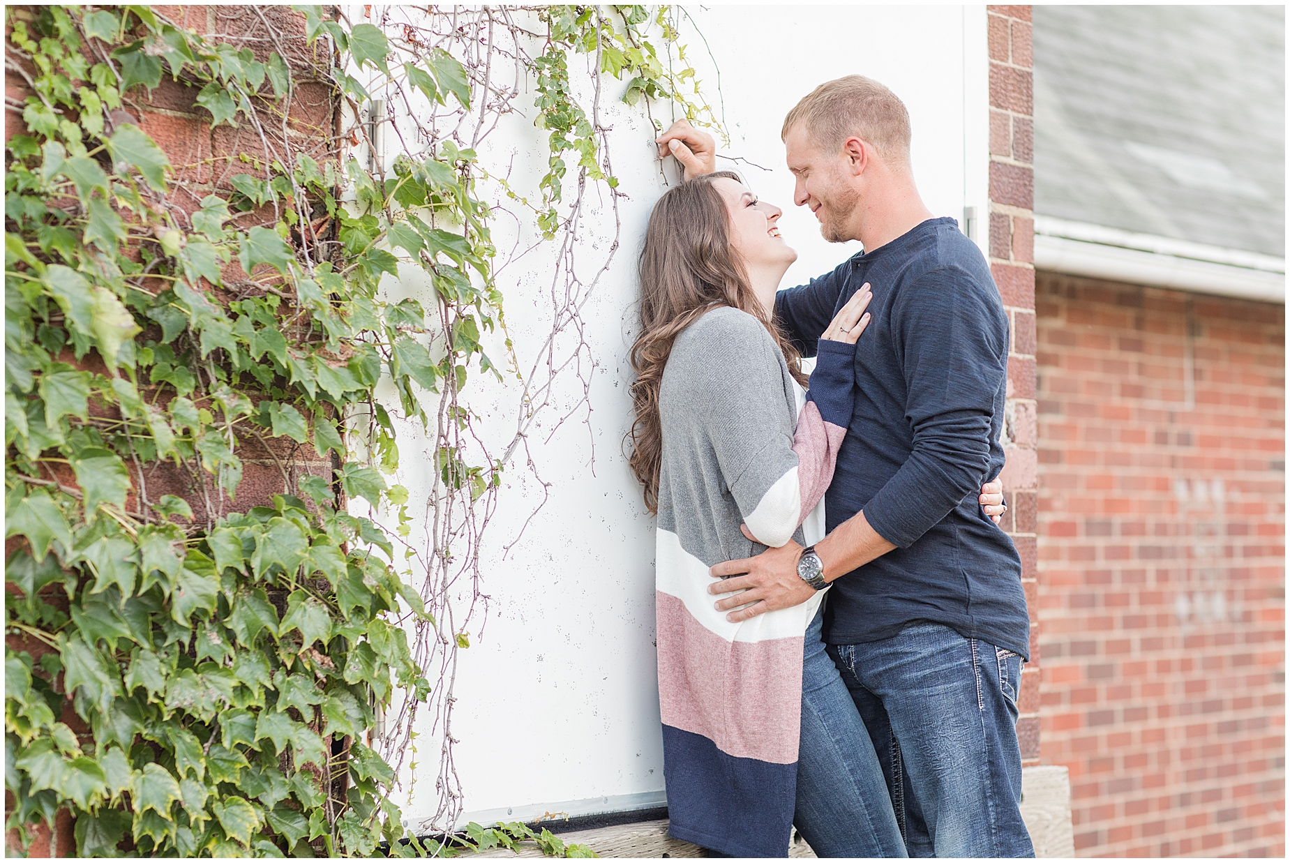 Ryan & Danielle's Engagement Session on the Iowa State University ...